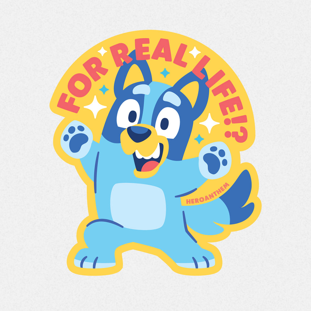 Bluey Stickers – Hero Anthem